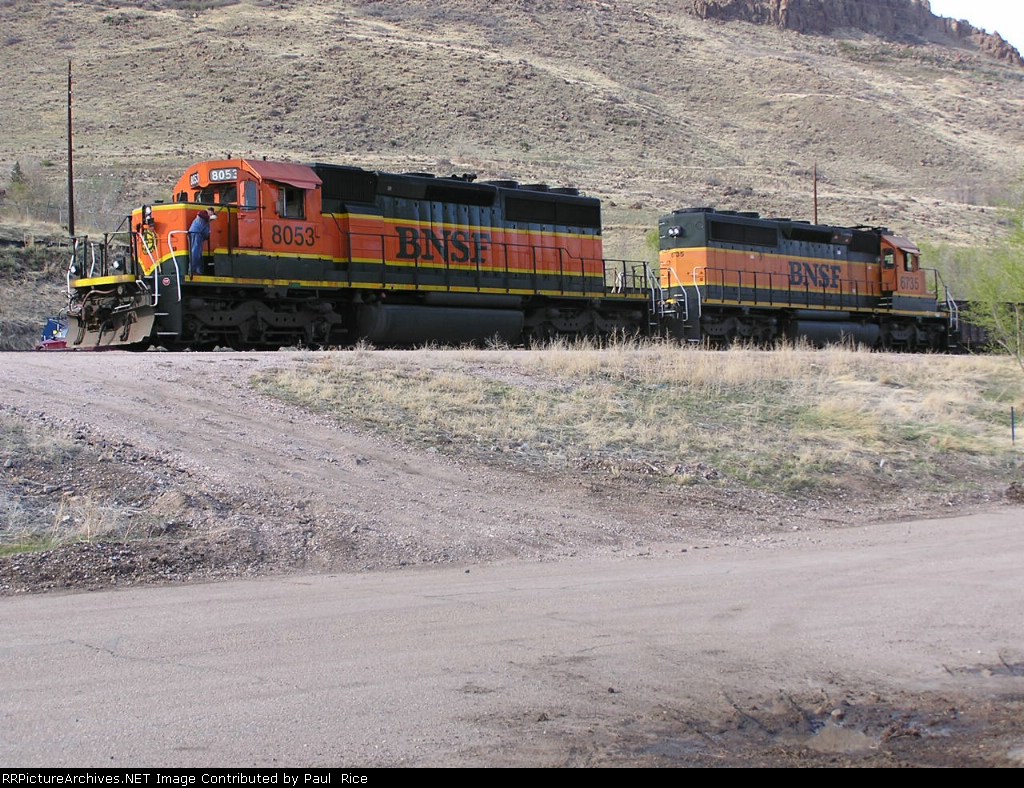 BNSF 8053 & BNSF 6735